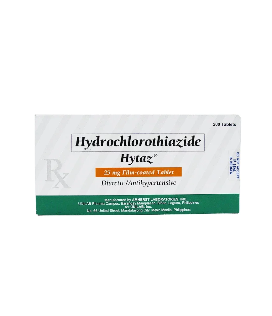HYTAZ Hydrochlorothiazide 25mg Film-Coated Tablet 1's price in the ...